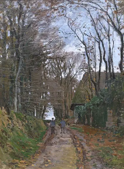 Lane in Normandy by Claude Monet